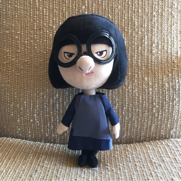 Disney | Toys | Disney Store Edna Mode 3 Plush Doll Pixar The ...